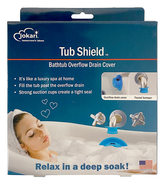 Tub Shield™ - Bathtub Overflow Drain Cover – Jokari