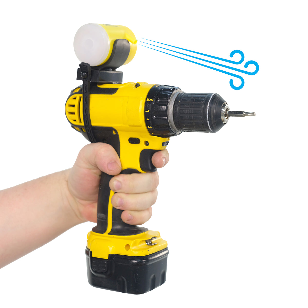 Dust Blaster™ - Attachable Blower & Work Light – Jokari