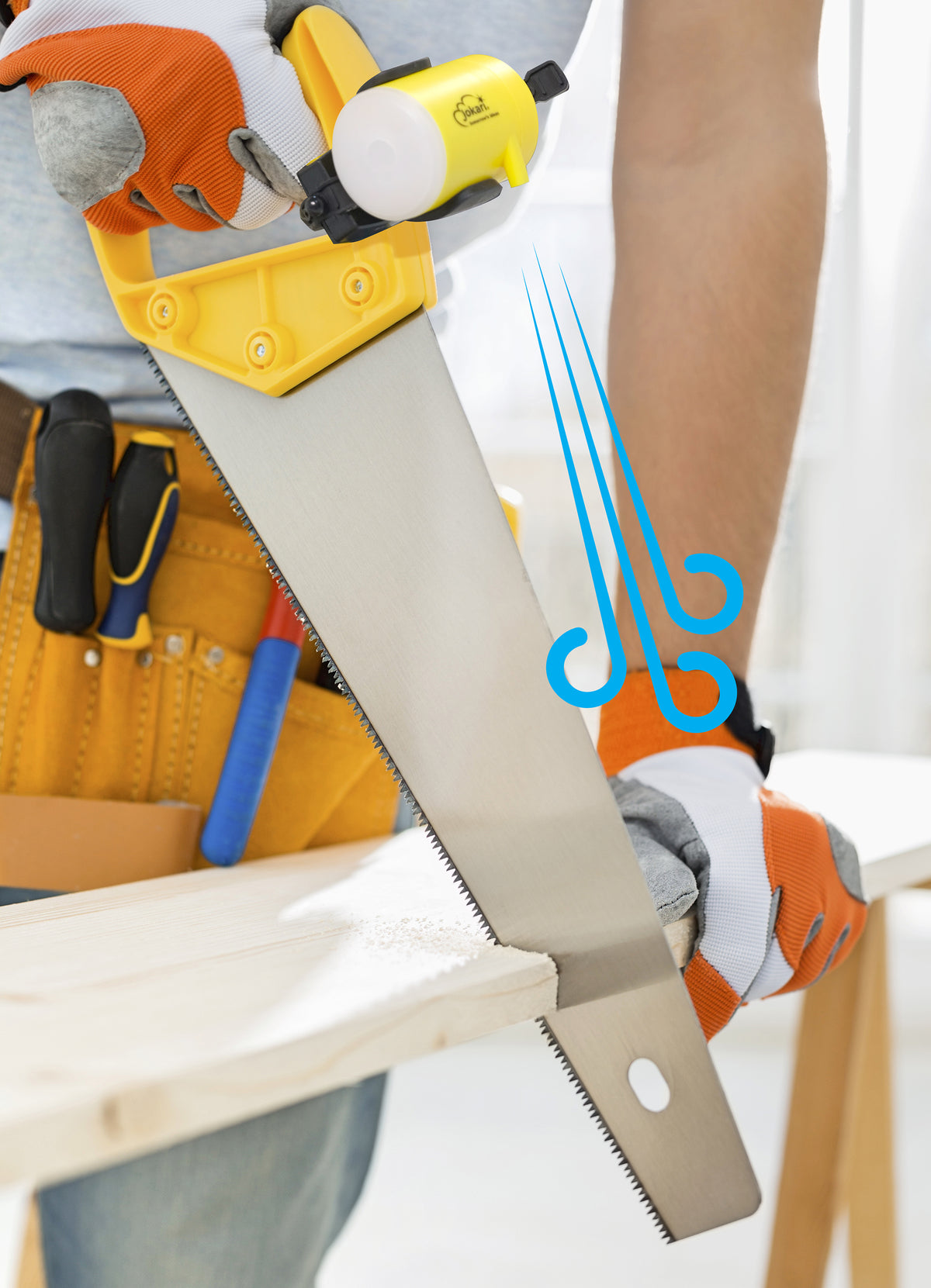 Dust Blaster™ - Attachable Blower & Work Light – Jokari
