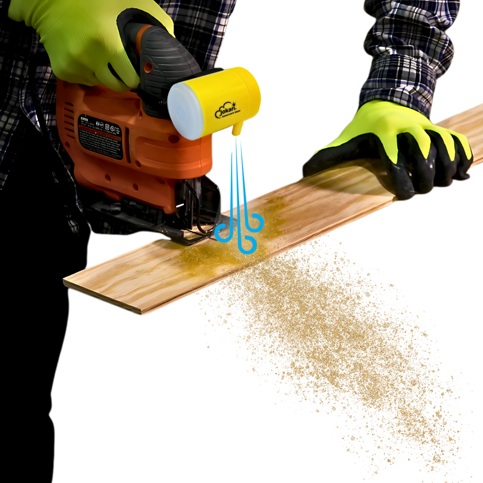 Dust Blaster™ - Attachable Blower & Work Light – Jokari